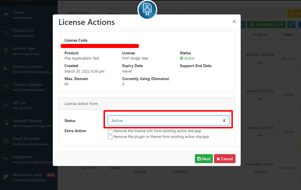 Add License - Elite Licenser